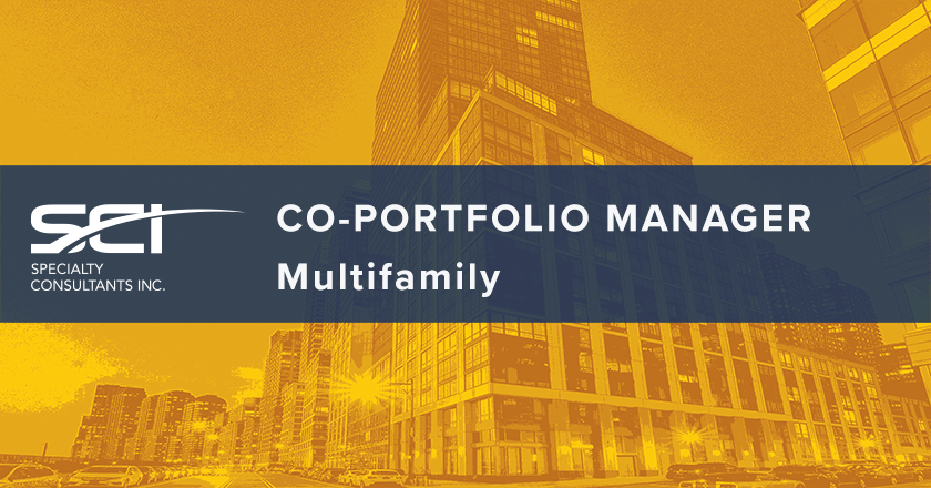 SCI Announces Placement of Co-Portfolio Manager - Multifamily
