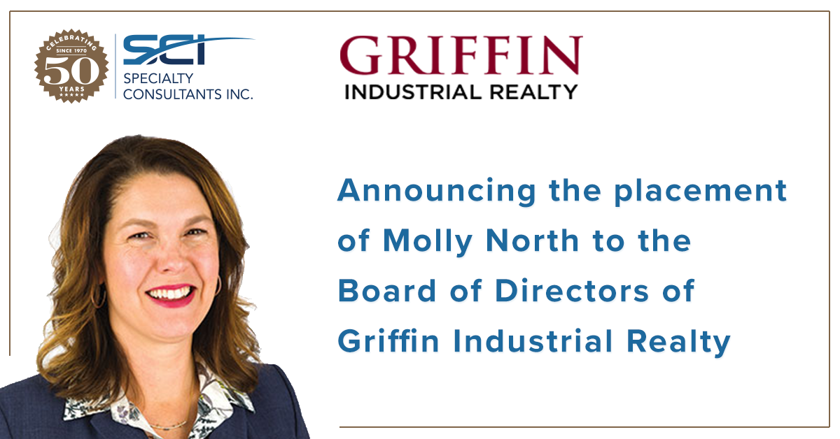 SCI Announces the Placement of Molly North to the Board of Directors of ...